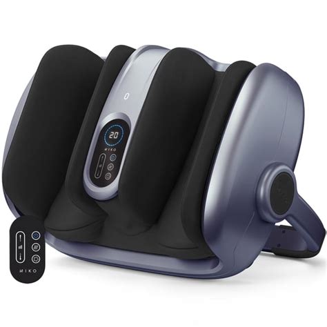 Hailicare Electric Foot Massager Heated Ankle Brace With Vibration 5 Heat Levels 3 Modes Usb
