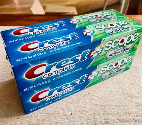 Crest Plus Scope Beauty And Personal Care Oral Care On Carousell