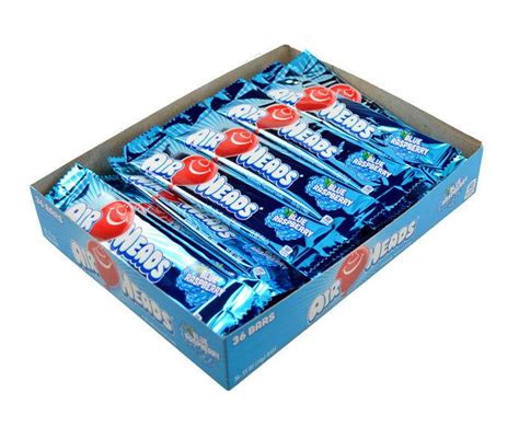 Air Heads Blue Raspberry Taffy 36 Box Candy Favorites