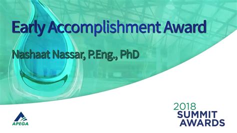 Dr Nashaat Nassar On Linkedin I Am So Pleased To Be The Recipient Of