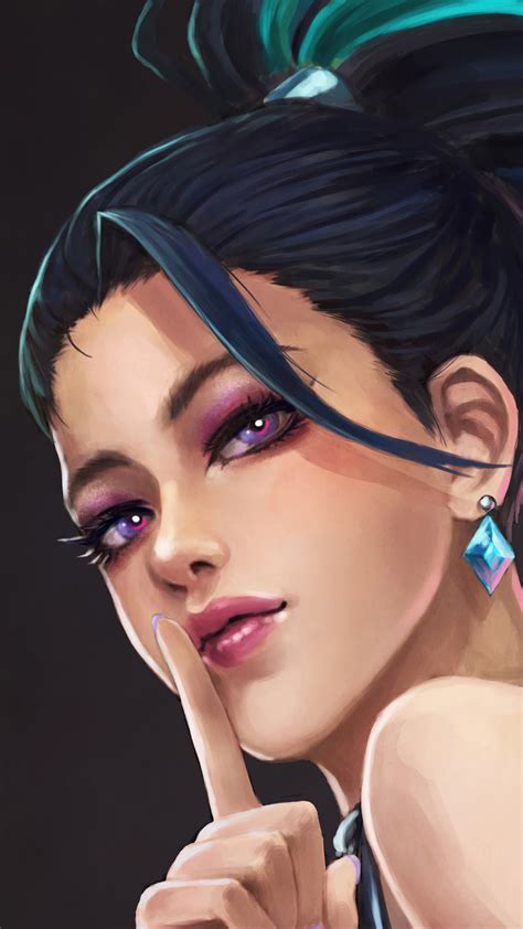 Kaisa The Baddest Kda Lol League Of Legends Video Game 4k Hd