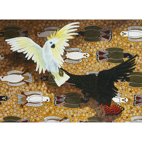 Australian Breeark And Ngarak By Lin Onus Art Salon
