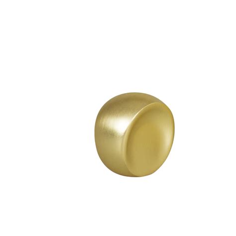 Momo Ball Knob 24mm Brushed Matte Brass — Specspace