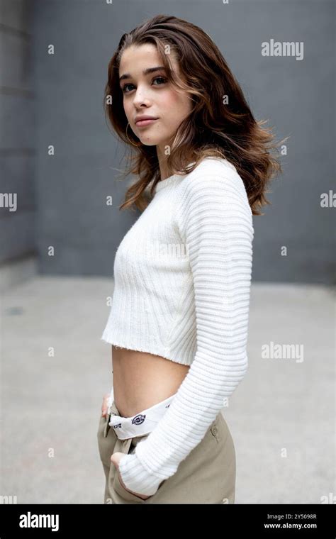 Berta Castañe Poses For A Photo Session Madrid On November 15 2022 In