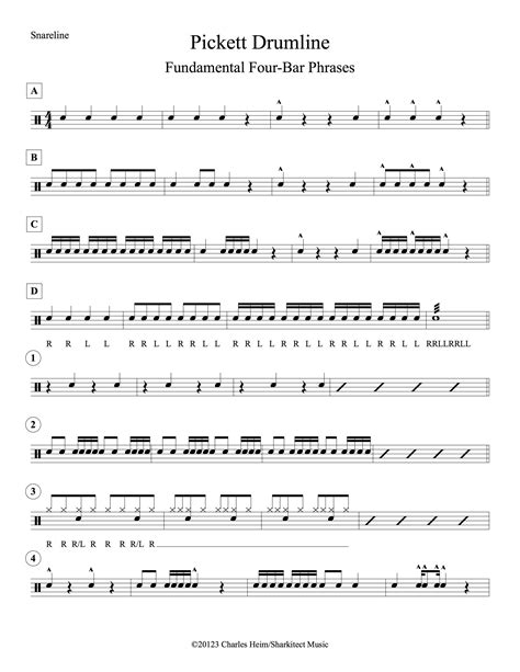 Drumline Fundamentals — Charlie Heim