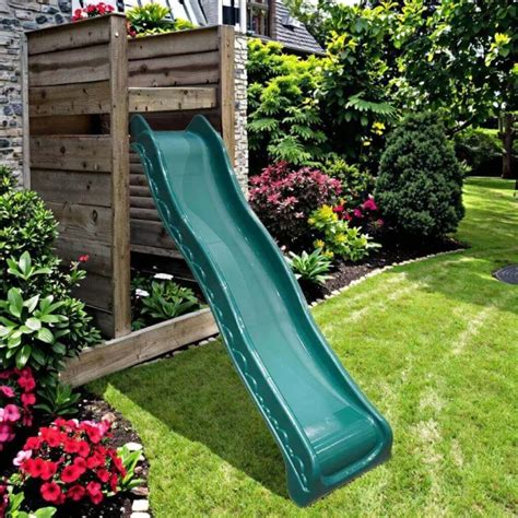 Playground Outdoor Plastic Slide Swing Set And Outdoor Playground