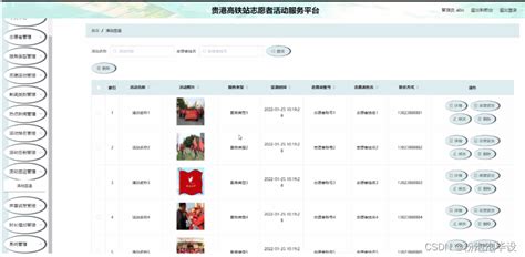 附源码 Python计算机毕业设计django贵港高铁站志愿者服务平台 Csdn博客