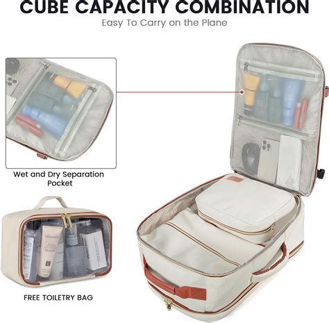 Lovevook Mochila De Viaje Para Mujeres Y Hombres Como Art Culo Personal Aprobado Por Vuelo