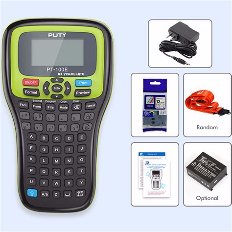 35 12mm Borther Heat Shrinkable Tube Cable Label Mobile Bluetooth Portable Printer Sticker