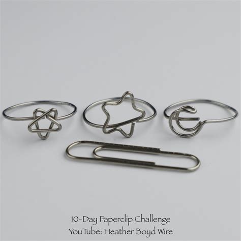 Diy Paperclip Star And Moon Rings Diy Rings Diy Crafts Jewelry Diy