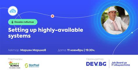 Devops Setting Up Highly Available Systems Devbg