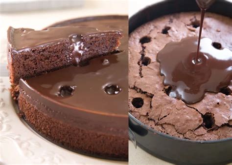 עוגת שוקולד עם גומות חן