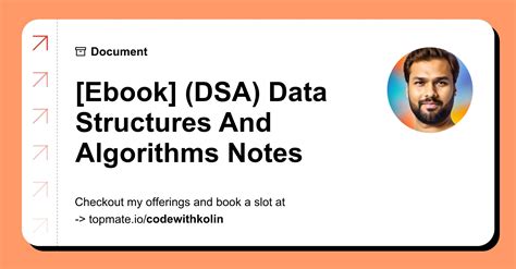 Ebook Dsa Data Structures And Algorithms Notes With Suman Kumar