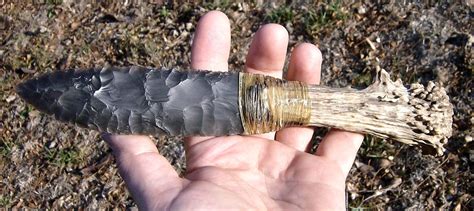 Nehawka Primitive Skills English Flint Knife