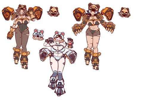 Rule 34 2024 3girls Abs Armored Femalemidriff Battletech Bear Girl