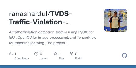 Github Ranashardultvds Traffic Violation Detection System A Traffic