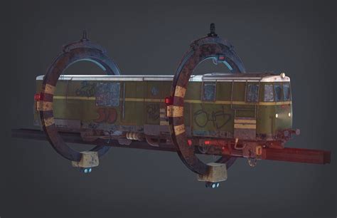 Sci Fi Train Wip By Timo Fahrbach