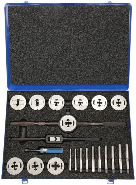 Cleveland 23 Pieces 14 20 Min Tap Thread Size Tap And Die Set