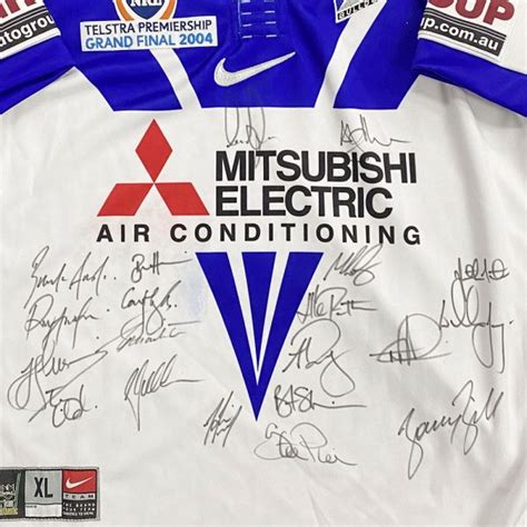 Nrl Canterbury Bankstown Bulldogs 2004 Premiership Team Signed