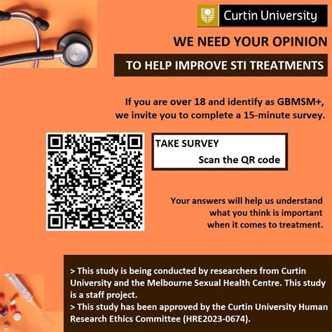 Curtin University Sti Treatments Survey Meridian