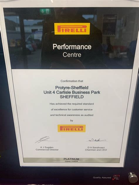 Protyre Pirelli Chris Holmes