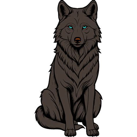 Wolf 8 Free Svg