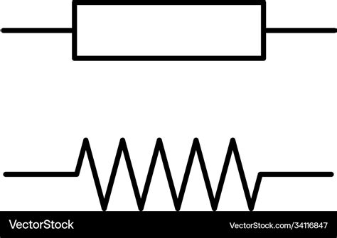 Electrical Resistance Symbol