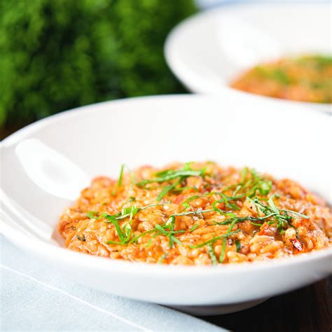 Creamy Tomato And Mascarpone Cheese Risotto Krumpli