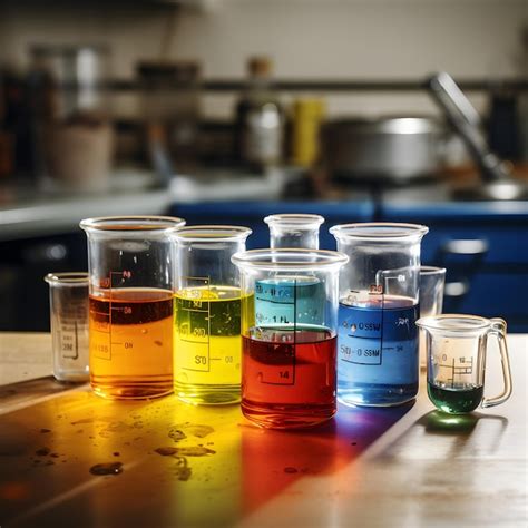 Premium Photo Visualisation Of Acidic Neutral And Alkaline Liquids