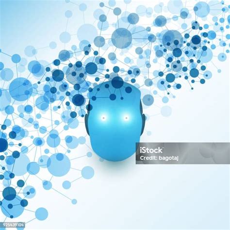 Machine Learning Jaringan Yang Dikendalikan Kecerdasan Buatan Dan Layanan Cloud Ilustrasi Stok