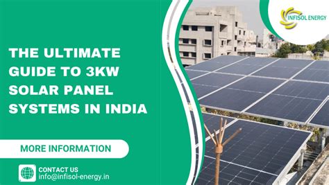 The Ultimate Guide To 3kw Solar Panel Systems In India