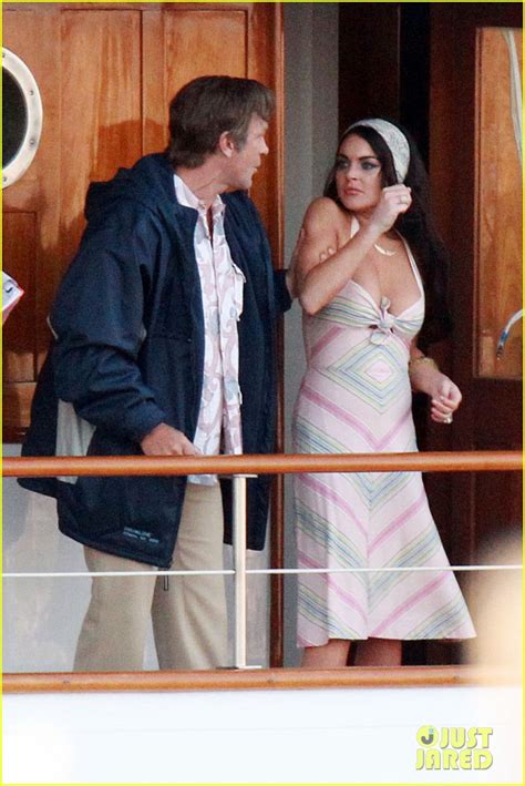 Lindsay Lohan Liz And Dick Fight Scene With Grant Bowler Photo