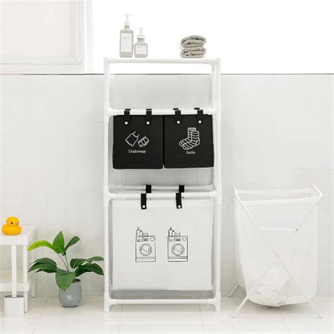 비스토어 대용량 빨래 바구니 세탁 통 세탁물 가방 에이블리