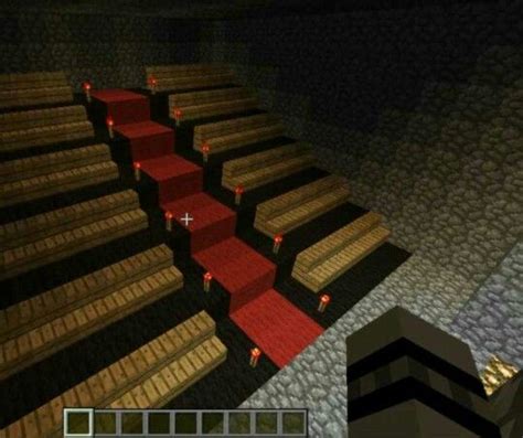 Minecraft Movie Theater Seating How To Make A Movie Theater In