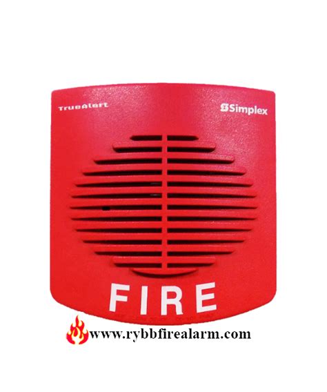 Simplex 4901 9820 Red Non Addressable Horn Rybb Fire Alarm