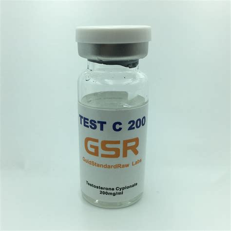 Testosterone Cypionate 200mgml Injection 10ml Goldstandardraw World