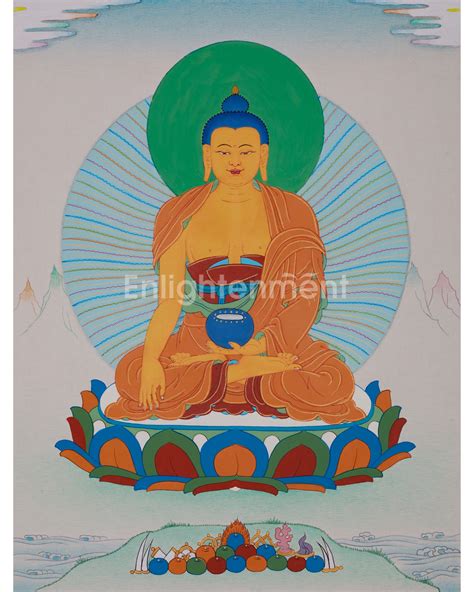 Founder Of Buddhism Gautama Buddha Sacred Buddha Painting