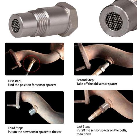 Oxygen Sensor Filter Adapter Lilyrhyme
