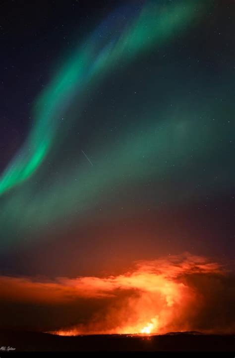הצלם החרדי מיקי שפיצר תיעד התפרצות געשית באיסלנד כל רגע