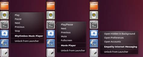More Ubuntu 12 04 Apps Add Quicklists OMG Ubuntu