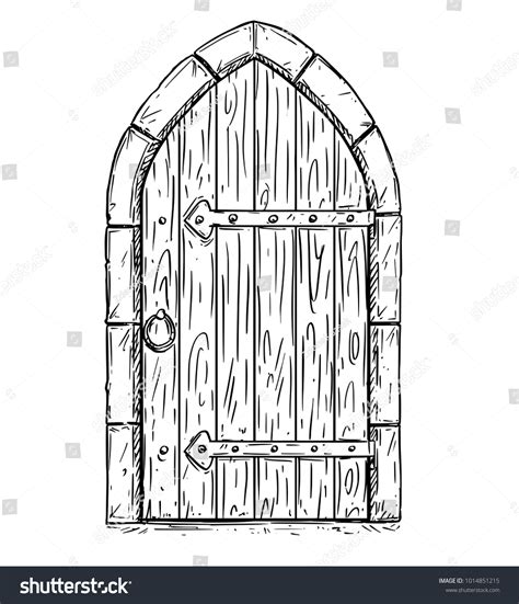 Cartoon Vector Doodle Drawing Illustration Closed Stock Vector Royalty