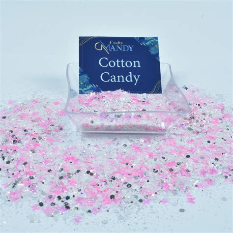 Glitter Chunky Cotton Candy 1 Oz Craftymandytx Craftymandytx