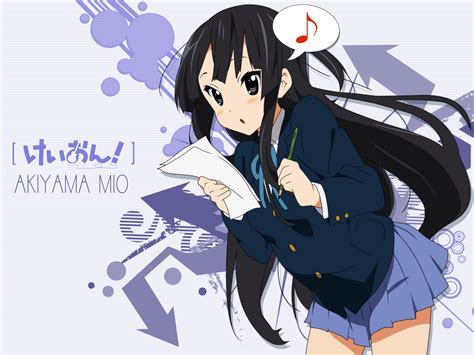 Akiyama Mio K On Anime Wallpapers