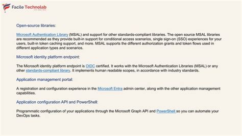 Exploring The Power Of Microsoft Identity Platformpdf