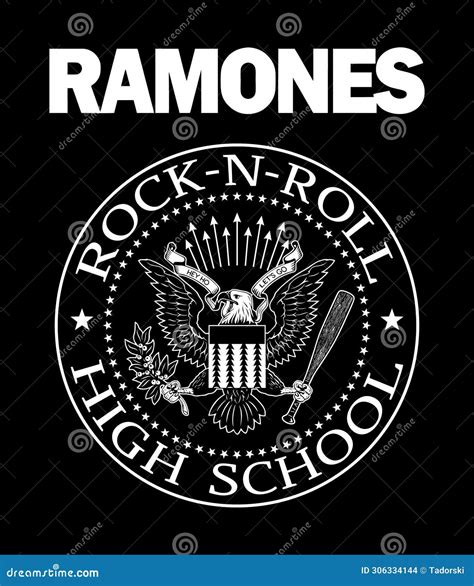 Ramones Band Logo Ramones Punk Rock Band T Shirt Black S 3xl Trang