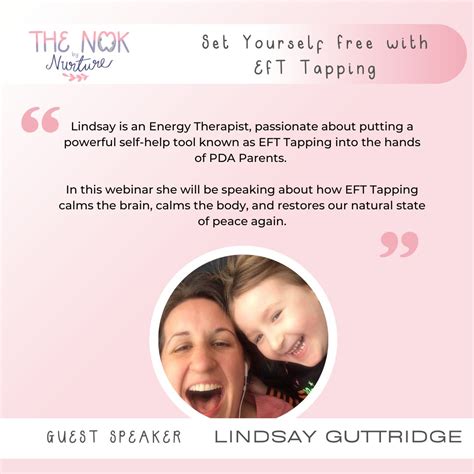 Set Yourself Free With Eft Tapping Live Webinar The Nurture Programme