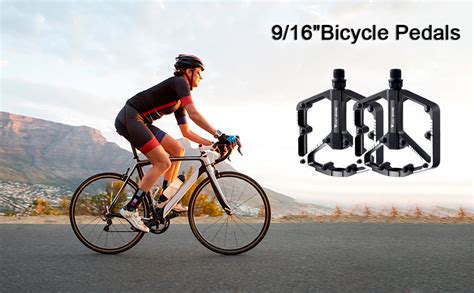 Eloki Pedales De Bicicleta De Aluminio Para Bicicletas De Carretera Y De Montaña Pedales