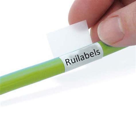 Self Laminating Vinyl Cable Markers Ruilabels