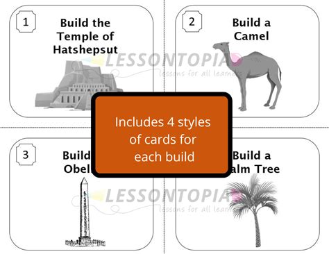 Minecraft Challenges Egypt Stem Activities Classful