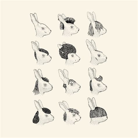 Hare Styles Mens T Shirt Regular Leocanhams Artist Shop